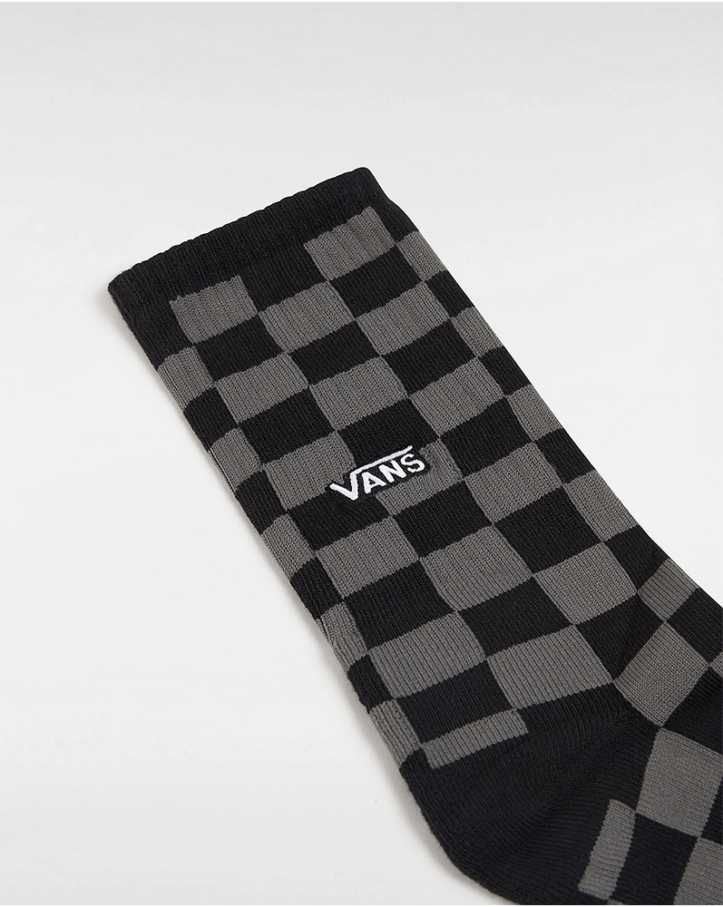 Calcetines Checkerboard Crew Negro/Gris TBA5|Vans - Vans® México