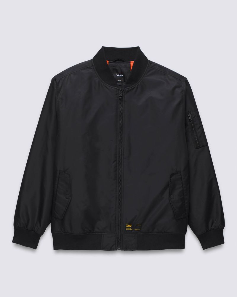 Chamarra Bomber Copley Negro QBLK|Vans - Vans® México