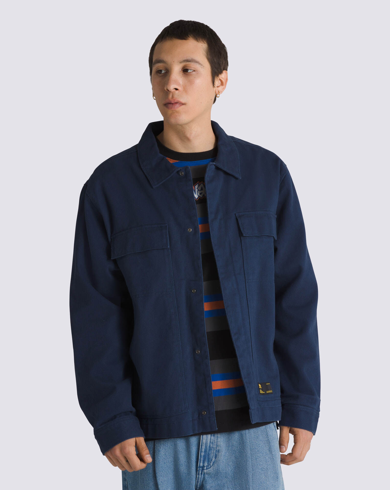 Chamarra Smcavoy Station Azul KLKZ|Vans - Vans® México