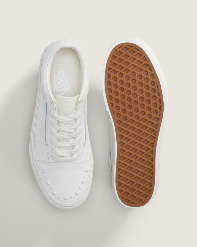 OLD SKOOL PLATFORM Blanco 7CCZ|Vans - Vans® México