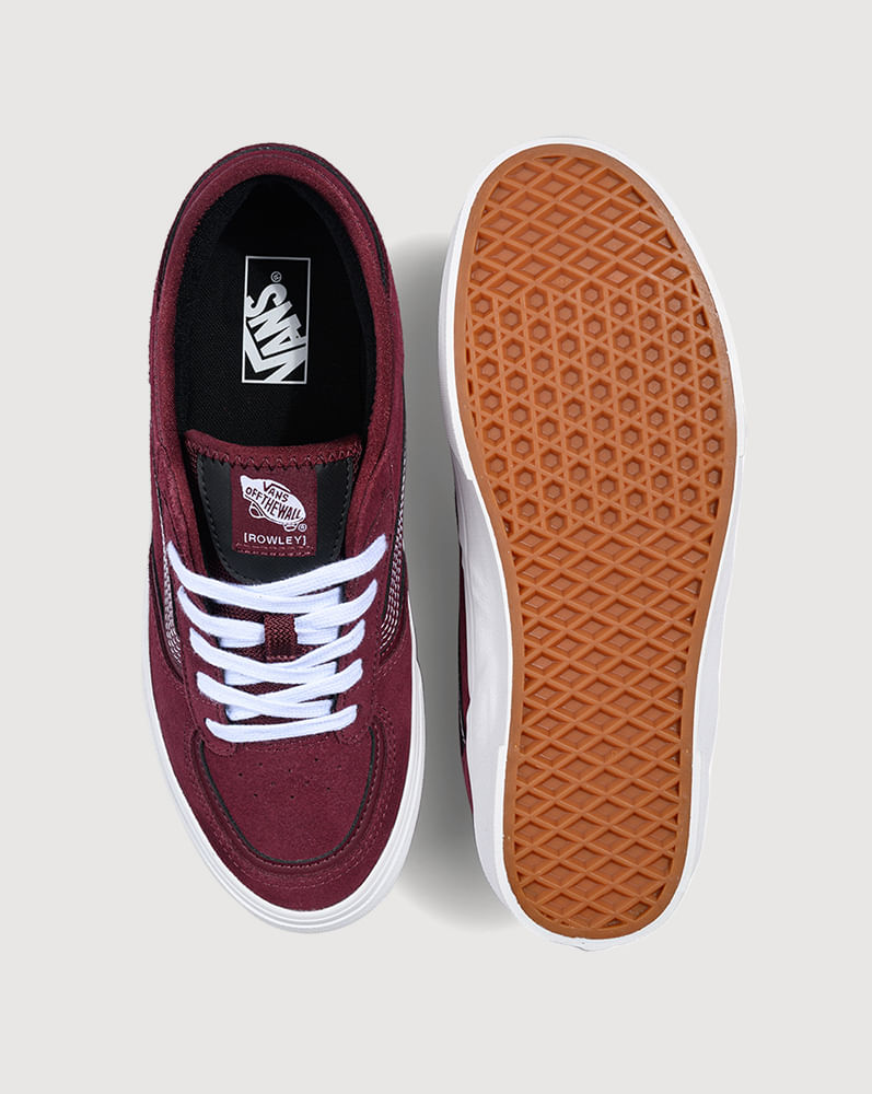 Tenis Skate Rowley Rojo 44QU - Vans® México