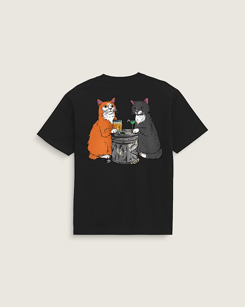 Playera Alley Cat Aperitivo Negro TBLK - Vans® México